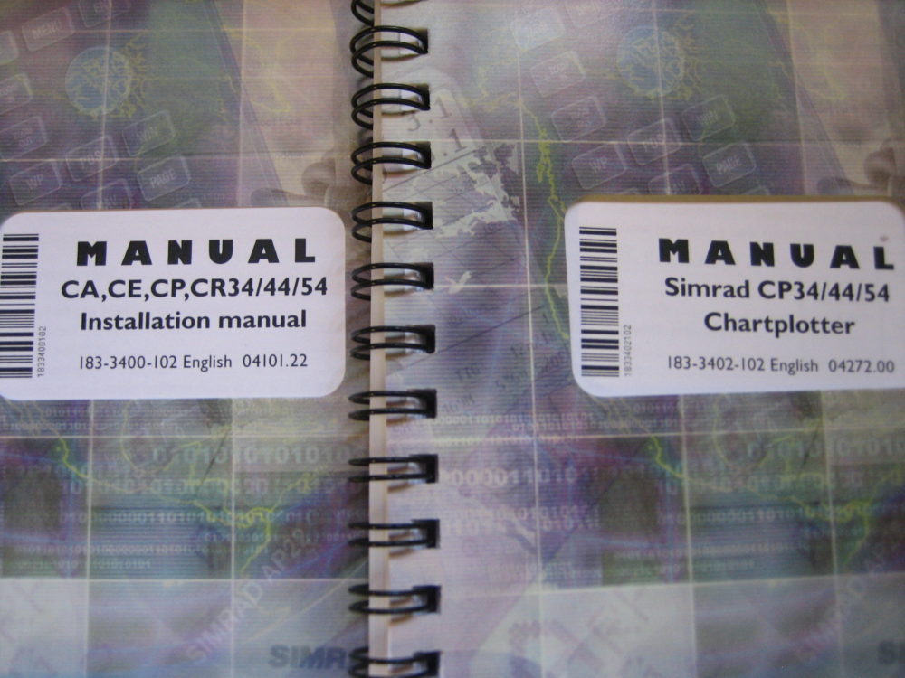 Simrad Installation Manual and Chart Plotter CA,CE, CP, CR 34/44/54 ...