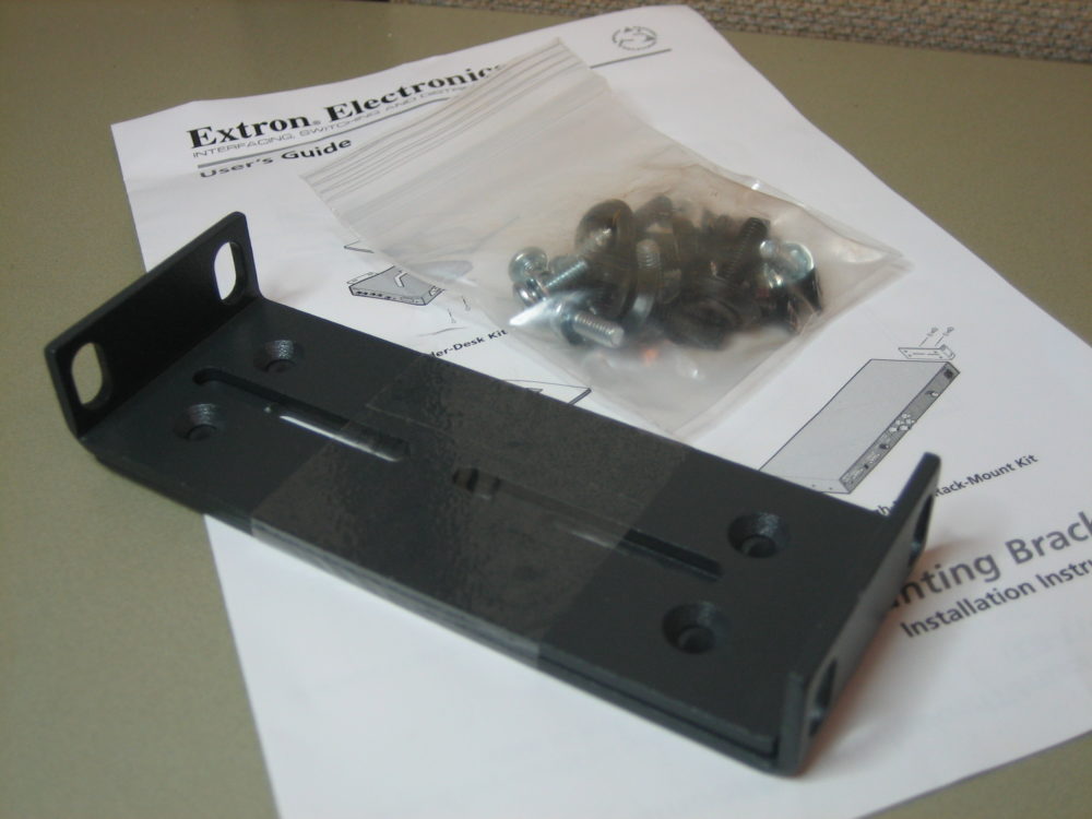 Genuine Extron 70-077-03 Through Desk / Rack Mounting Mount Kit - Max ...