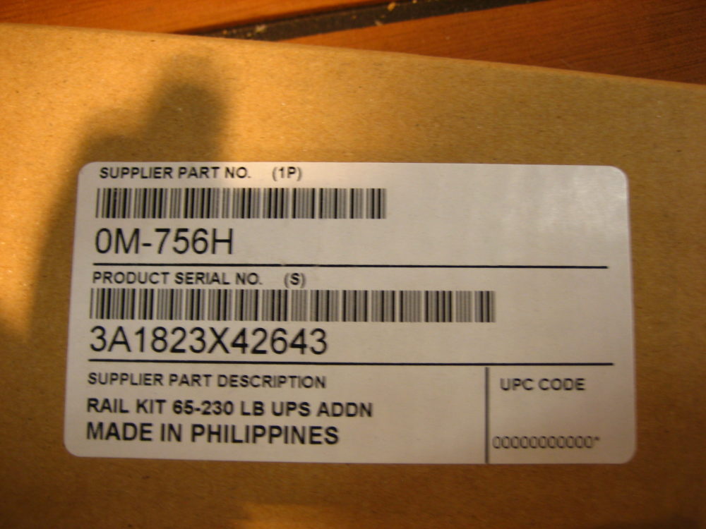 APC **NEW** 0M-756H Sliding Rail Kit for Smart-UPS Power Supplies - Max ...