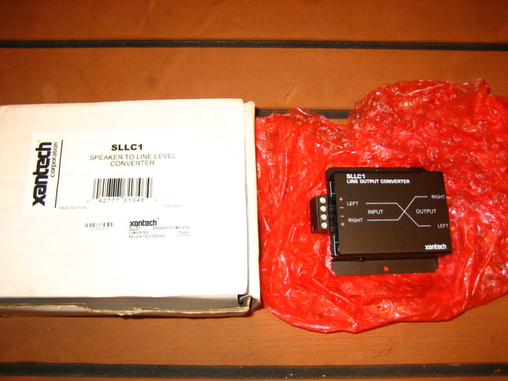 Xantech SLLC1 Speaker to Line Level Converter - NEW OPEN BOX - Max ...