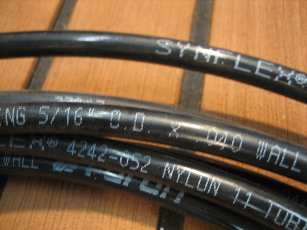 Synflex Furon 4242-052 Boat Hydraulic Steering Nylon Tubing Hose 5/16 ...