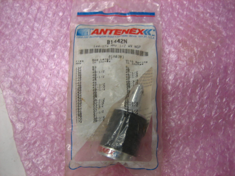 Antenex / Laird *NEW VHF BASE ONLY* 1442N 144-174 MHz 3DB Loaded 1/2w ...