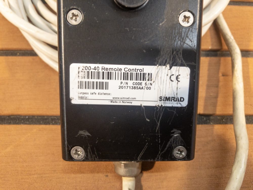 Robertson Simrad F200-40 Remote for AP45 Marine Autopilot Control BENCH ...