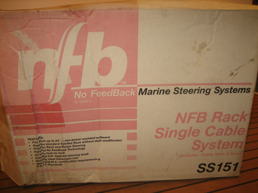 NFB / Seastar Teleflex *NEW* SS15112 RACK SINGLE CABLE STEERING SYSTEM ...