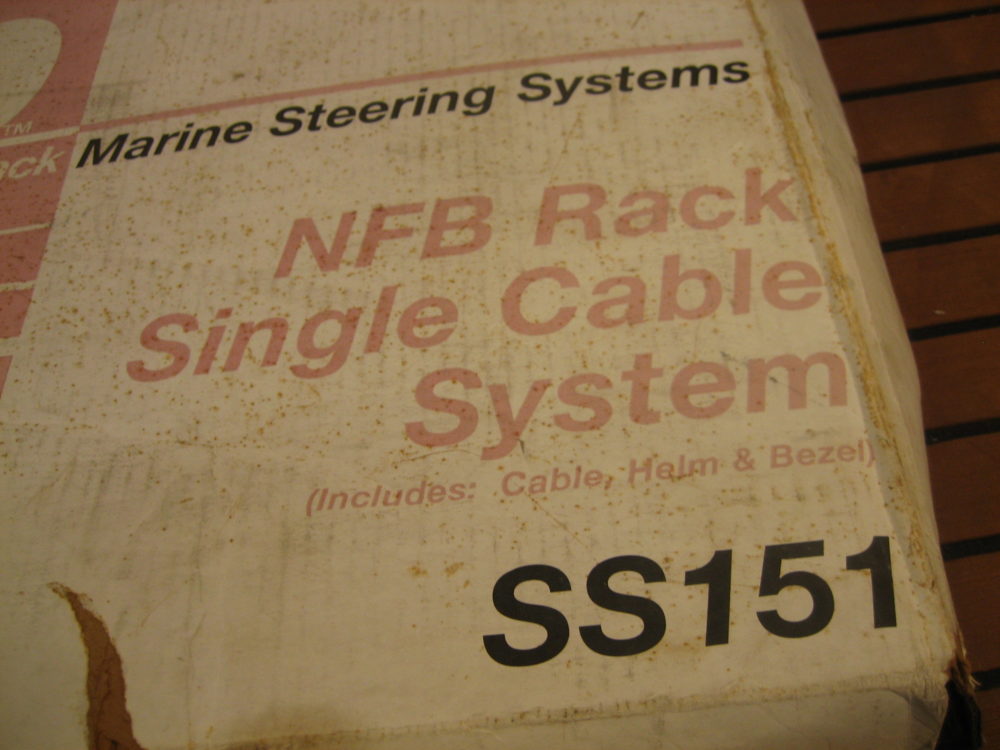 NFB / Seastar Teleflex *NEW* SS15111 RACK SINGLE CABLE STEERING SYSTEM ...