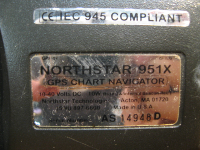 Northstar 951X Chartplotter / GPS Navigator Color Display w/ Cover- NEW ...