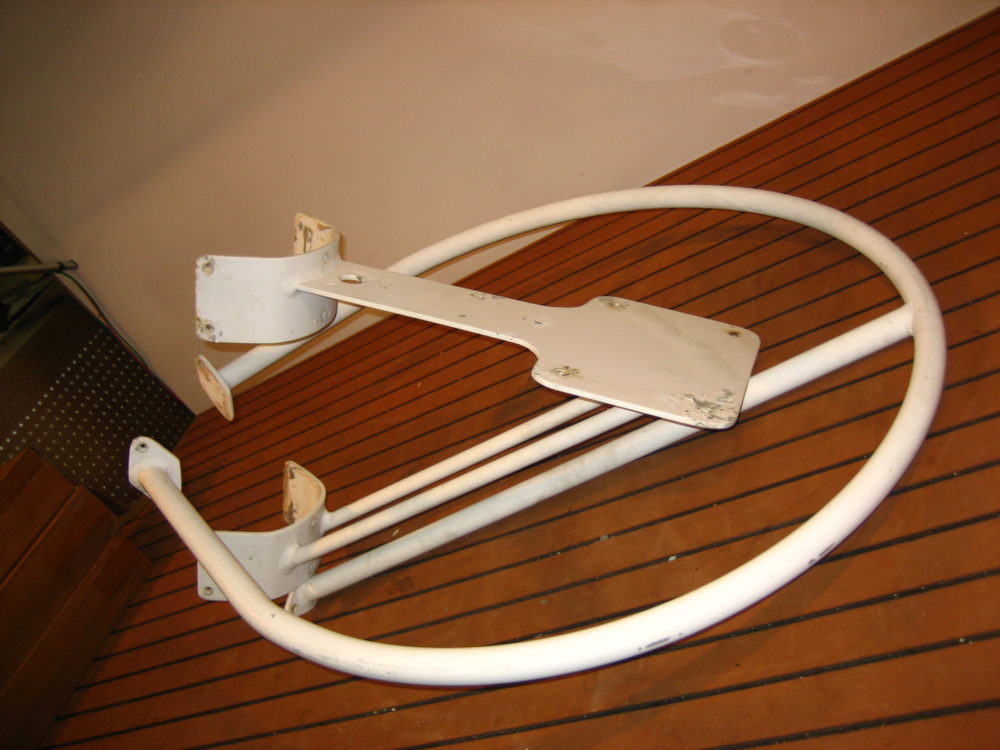 Radar Mast Mount & Sail Guard f/ Raymarine 18" Domes RD218 RD418D ...