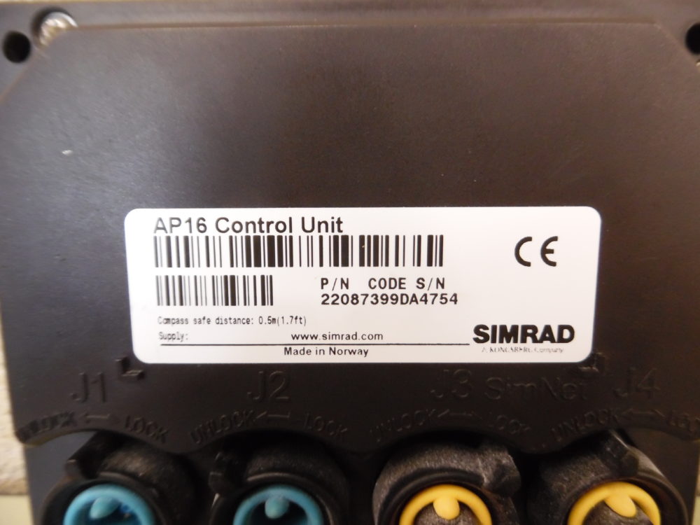 Simrad AP16 Autopilot Control Head 22087399 in Great Condition - 90 DAY ...