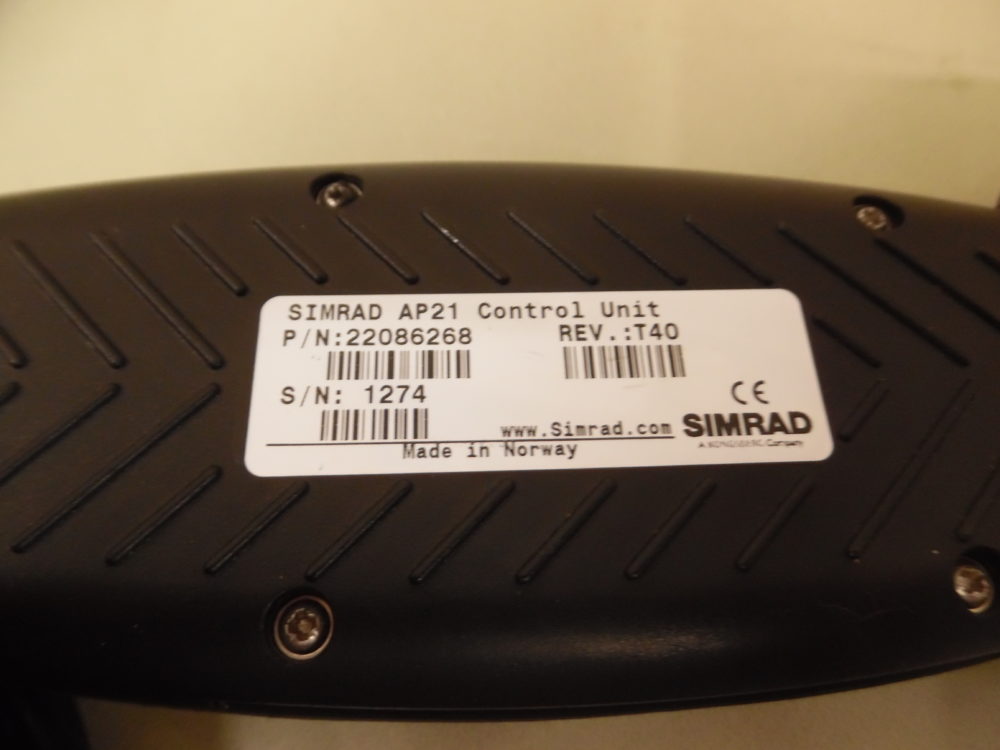 Simrad AP21 Handheld Autopilot Control Head - EXCELLENT CONDITION ...