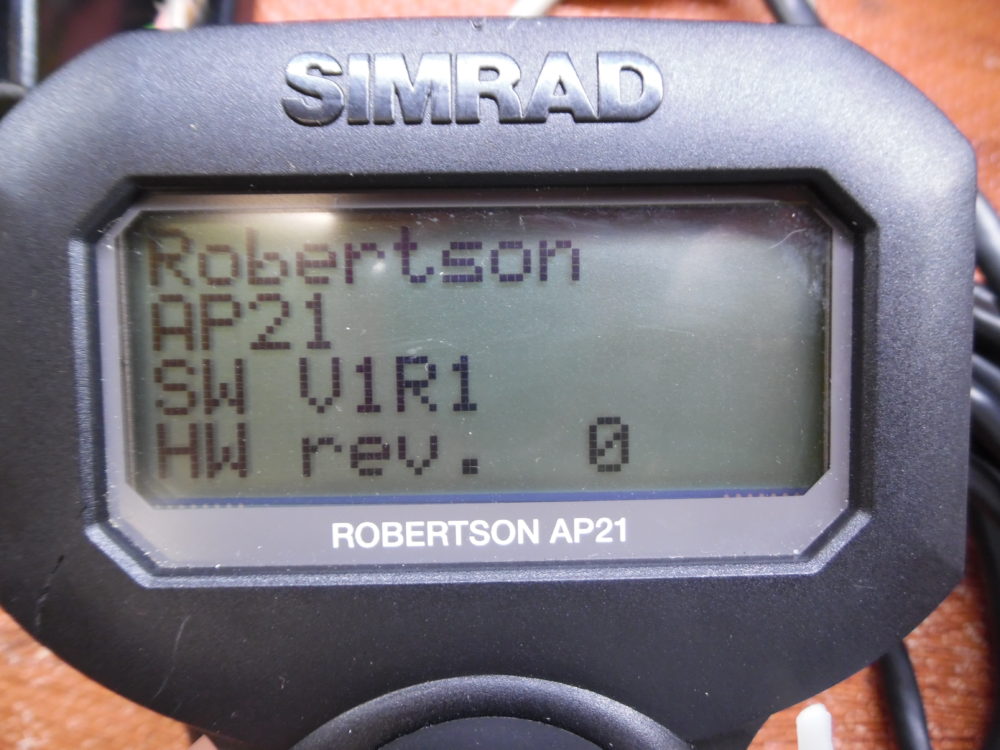 Simrad AP21 Handheld Autopilot Control Head - EXCELLENT CONDITION ...