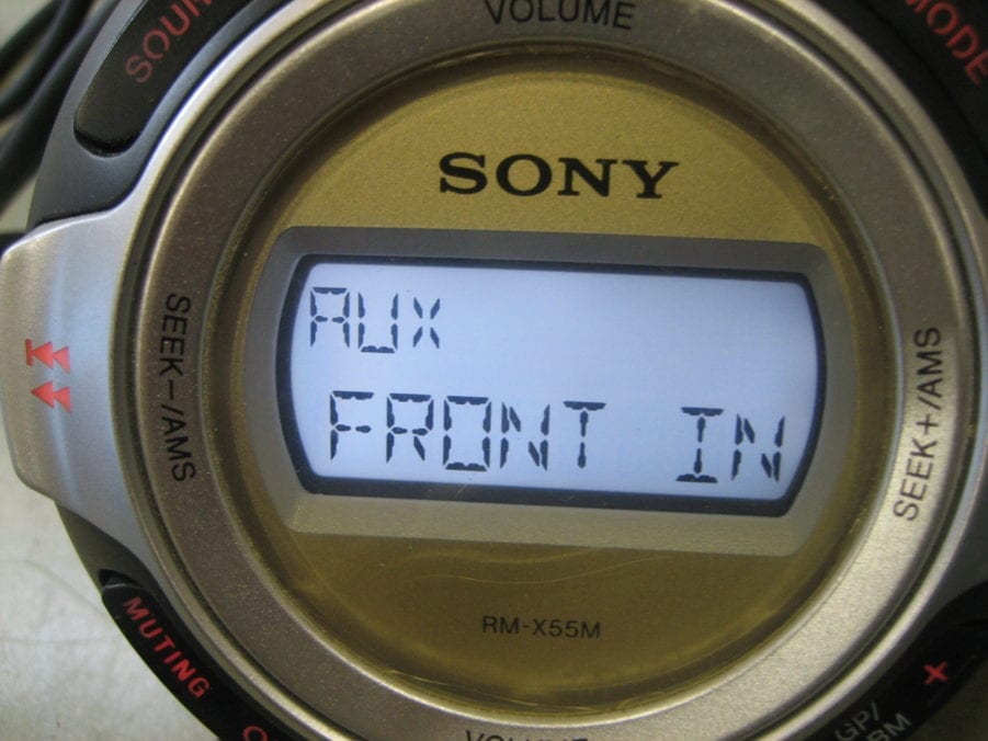 Sony RM-X55M Marine Wired Remote Control Commander - FULLY TESTED - Max ...