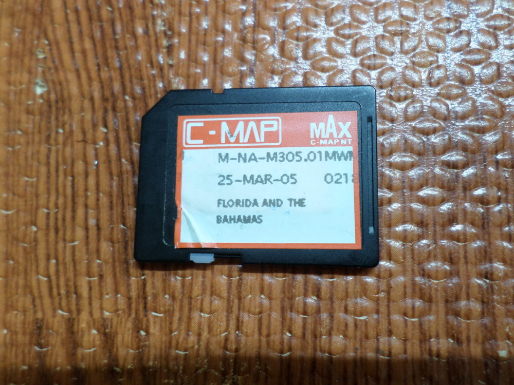C-MAP NT MAX Florida & The Bahamas SD Format Chart Card M-NA-M305.01 ...