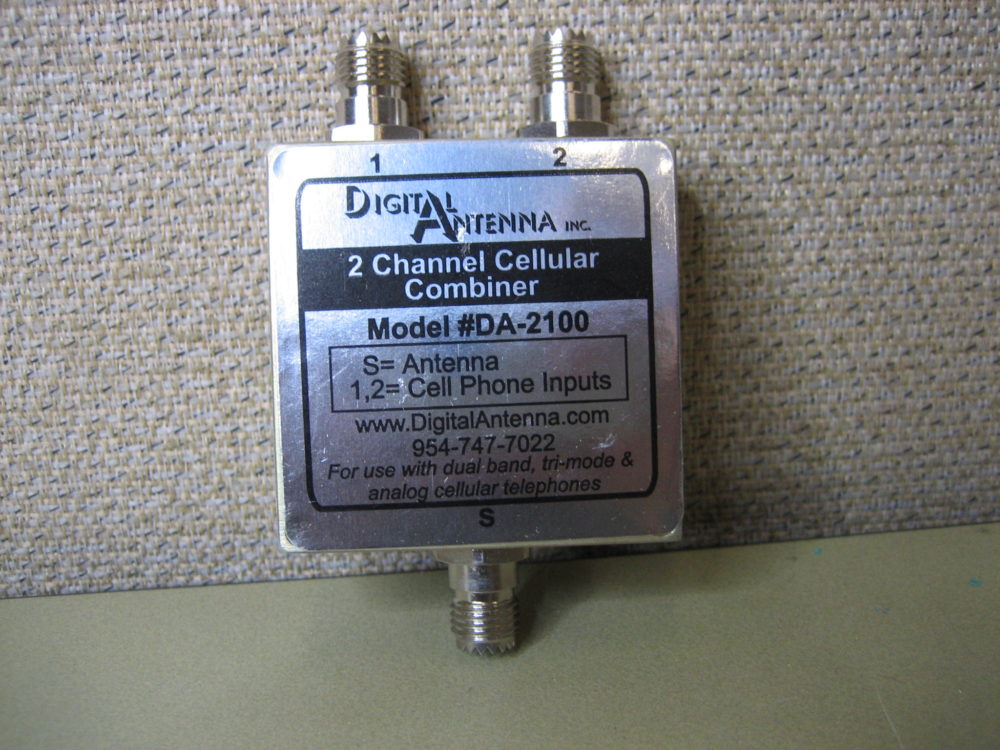 Digital Antenna DA-2100 2-Way Cellular Combiner w/ Mini-UHF Female ...