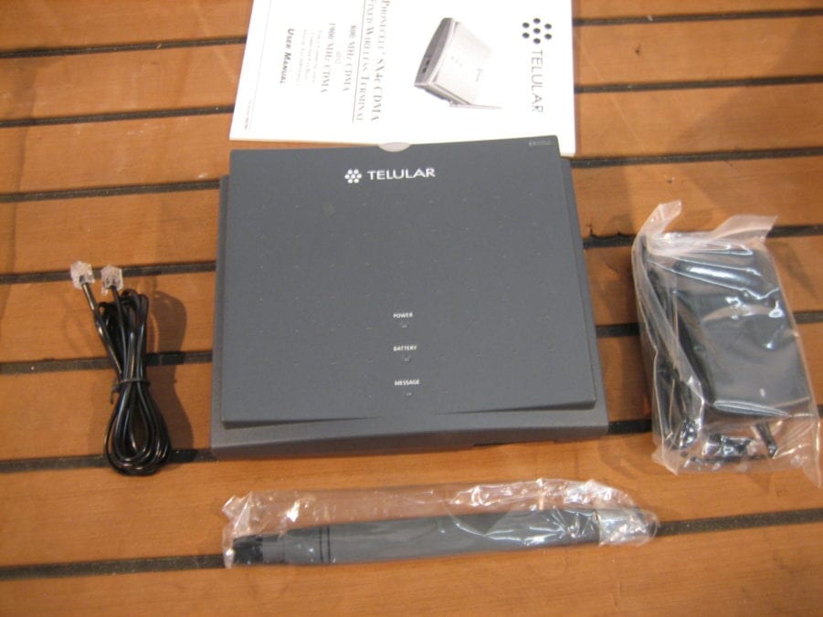 Telular SX4E-C80F CDMA FIXED WIRELESS PHONE TERMINAL 800/1900 MHz - Max ...