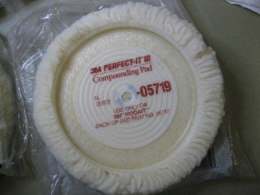 3M 05719 PERFECT-IT Wool Compounding Pad 9" - LOT OF 4 - Max Marine ...