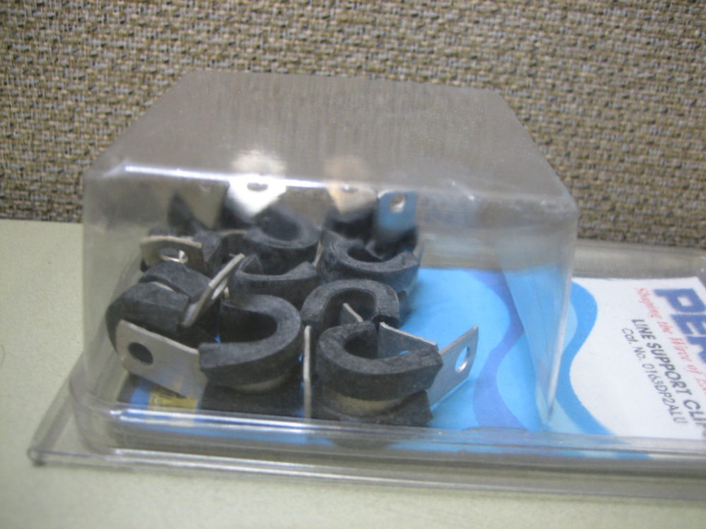 PERKO 0163DP2ALU Line Support Clips W: 3/8", OD: 1/4" - Max Marine ...