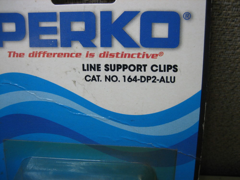 PERKO 164-DP2-ALU Line Support Clips W: 3/8", OD: 1/4" - Max Marine ...