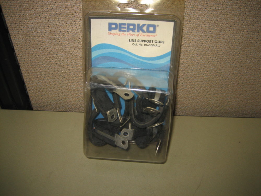 PERKO 0165DP4ALU Line Support Clips W: 1/2", OD: 3/8" - Max Marine ...