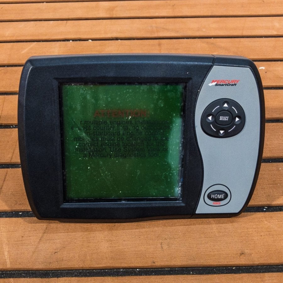 Mercury Smartcraft System View SC5000 79-879875 LCD GOOD Software v1.08 ...