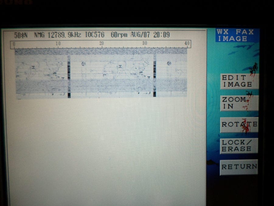 Furuno FAX-30 Weatherfax/Navtex Receiver w/ Power +Network Cables ...