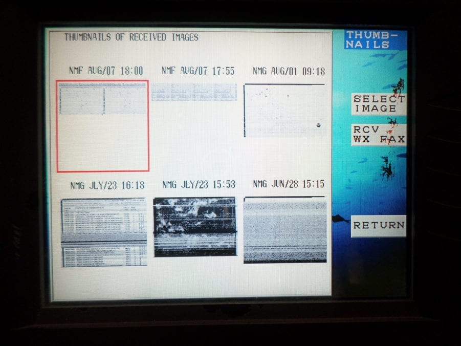 Furuno FAX-30 Weatherfax/Navtex Receiver w/ Power & Network Cables ...