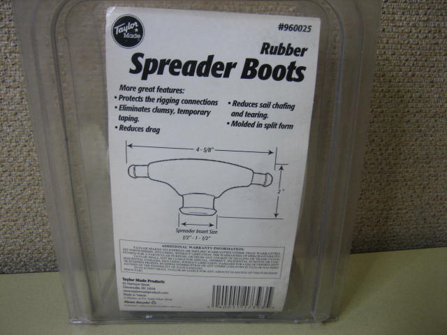 Taylor Made 960025 PAIR Rubber Spreader Boots TOUGH Synthetic 1/2" - 1 ...