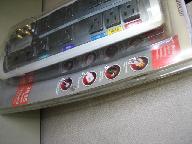 RadioShack 610-0107 High-End Surge Protector Power Strip w/ A/V Coax ...