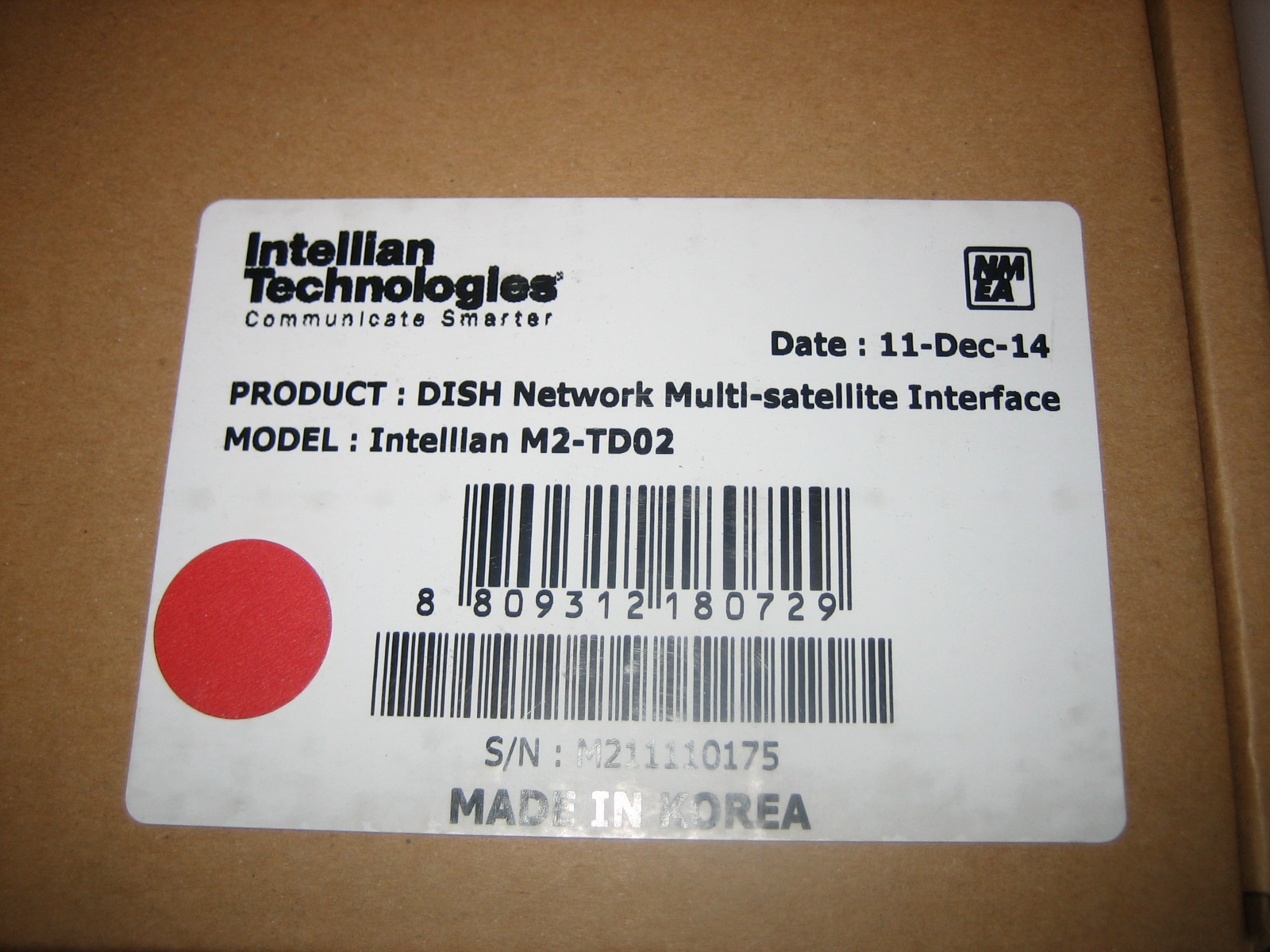 Intellian MIM M2-TD02 Multi-Sat Interface Switch - **NEW** for DISH I-Series - Max Marine ...