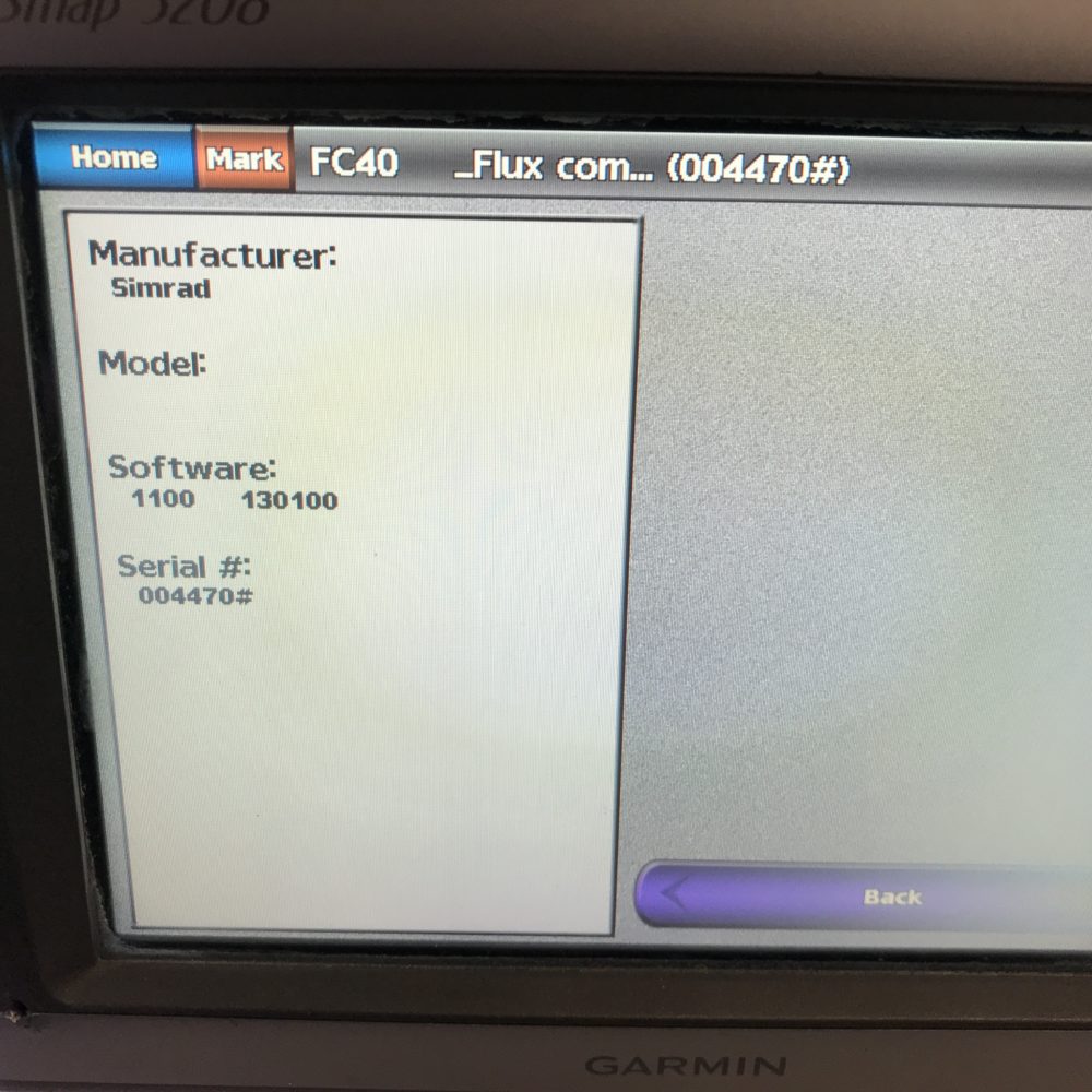 Simrad FC40 Fluxgate Compass 22090245 NMEA 2000 Micro-C New Old ...