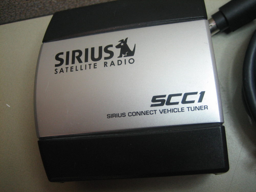 Sirius Satellite Radio SCC1 Vehicle Tuner w/ 5' Cable - TESTED! - Max ...