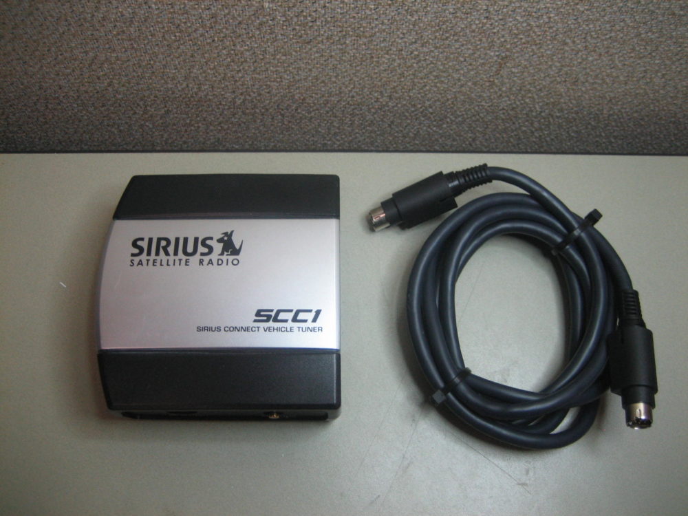 Sirius Satellite Radio SCC1 Vehicle Tuner w/ 5' Cable - TESTED! - Max ...