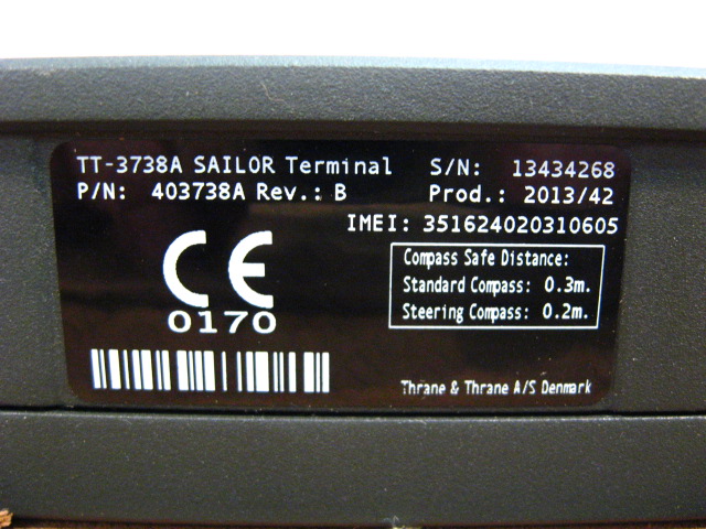 KVH TracPhone FB250 Inmarsat FleetBroadband Cobham Sailor TT3738 ...