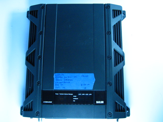 KVH TracPhone FB250 Inmarsat FleetBroadband Cobham Sailor TT3738 ...