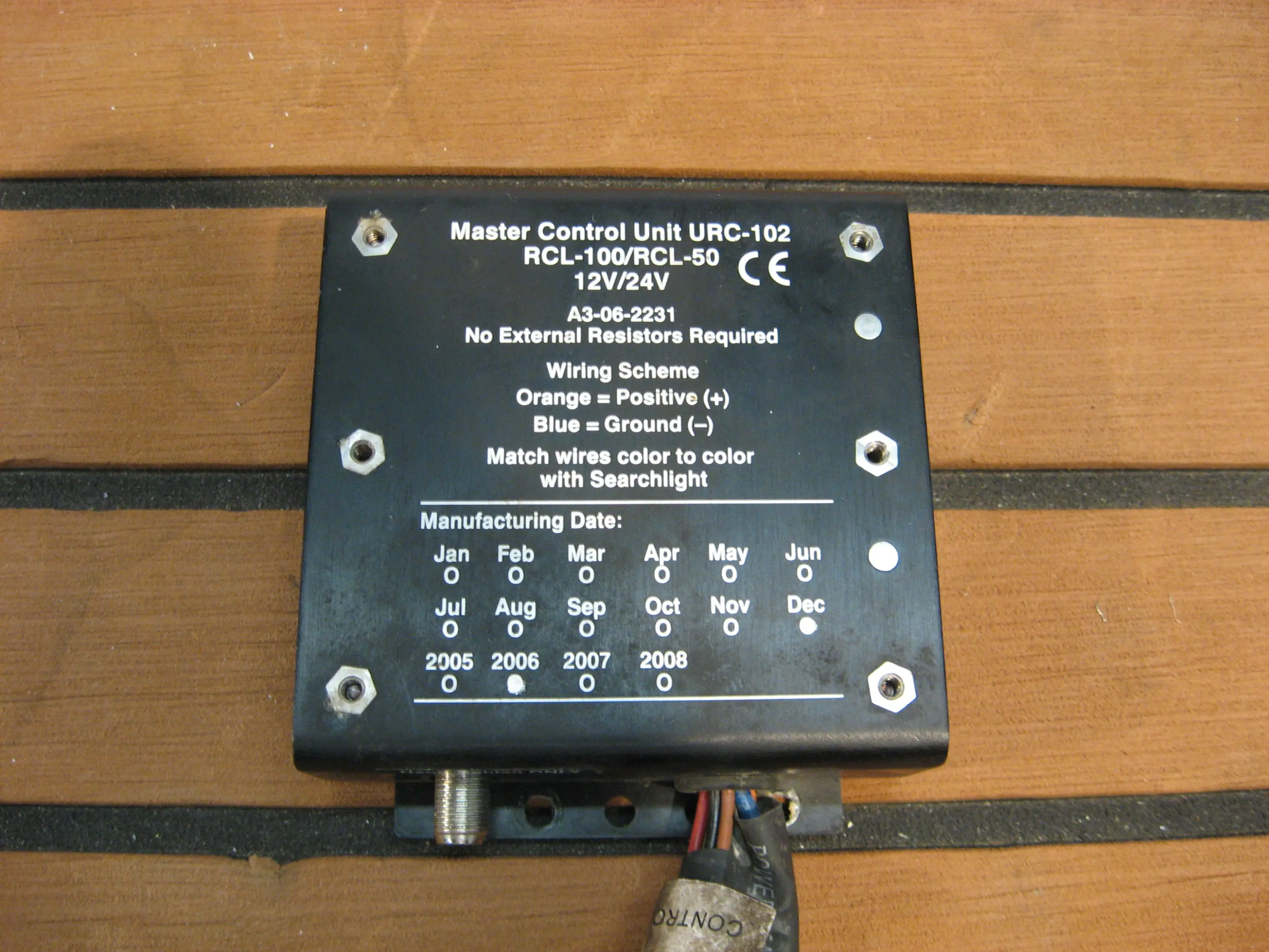 ACR RCL-100D Remote Control Search Light Complete Kit 12V - EXCELLENT ...