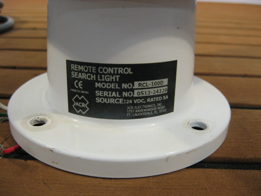 ACR RCL-100D Remote Control 24V Search Light Kit -Fully Tested - Max ...