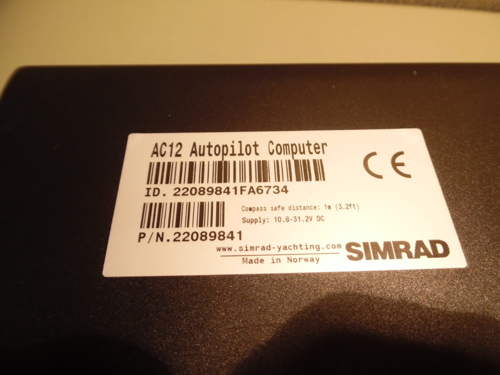 Simrad AC12 Autopilot Computer - 22089841 - FULLY TESTED - F/ AP24 and ...