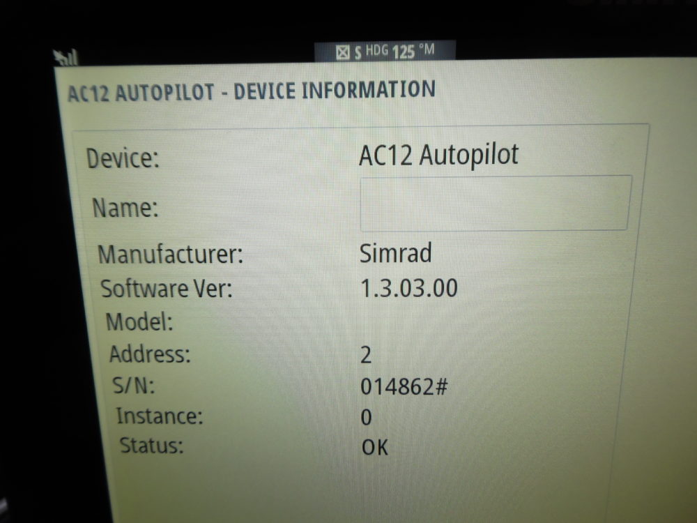 Simrad AC12 Autopilot Computer - 22089841 - TESTED/UPDATED- For AP24 ...