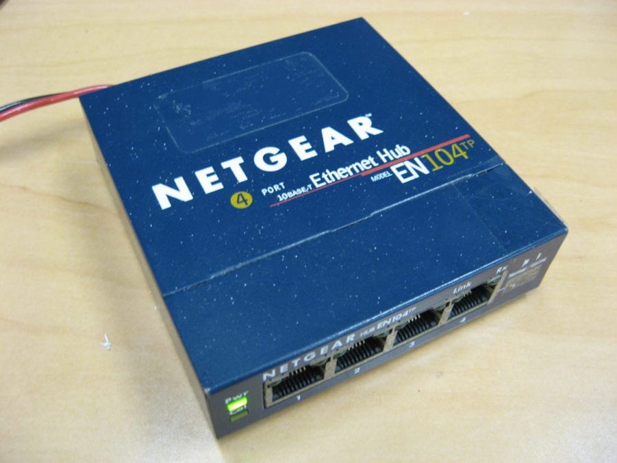 Netgear EN104TP 4-Port 10Base-T Ethernet Hub (Used) - Max Marine ...