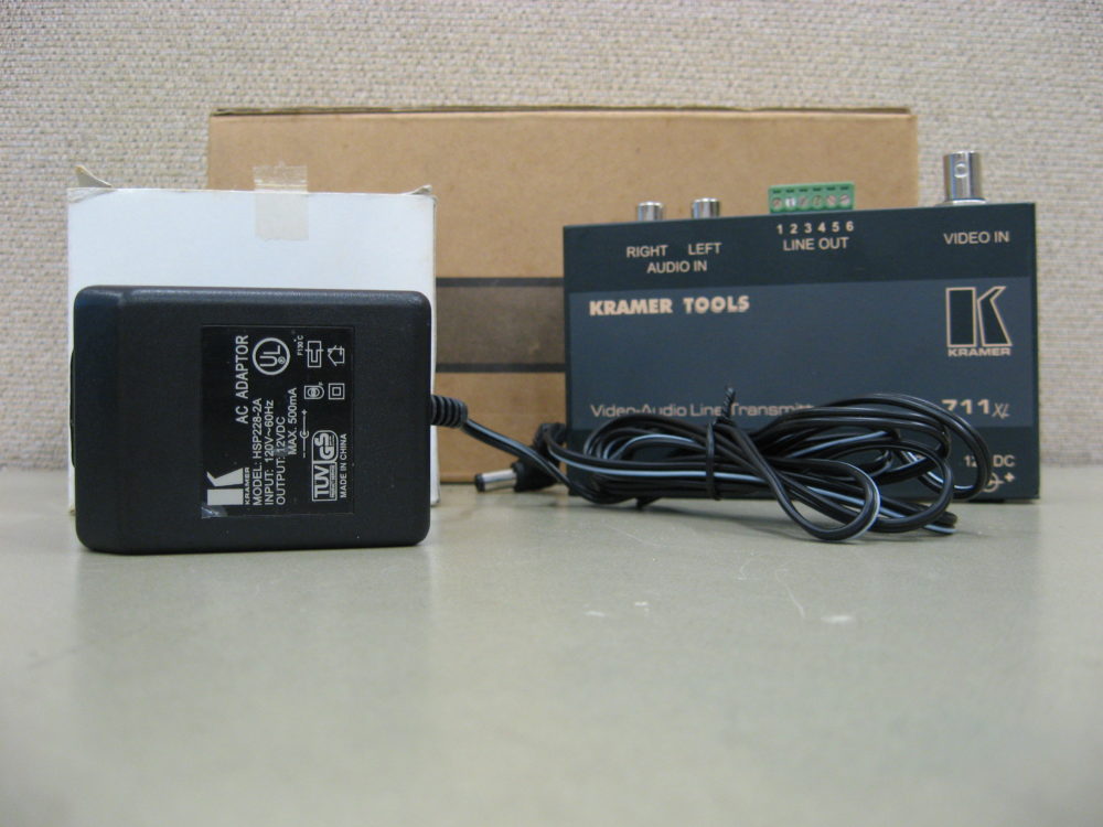 Kramer Tools 711 XL Video-Audio Line Transmitter - Free US Shipping ...