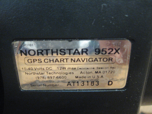 Northstar 952X WAAS Plotter Navigator Color Display With Cover NEW ...