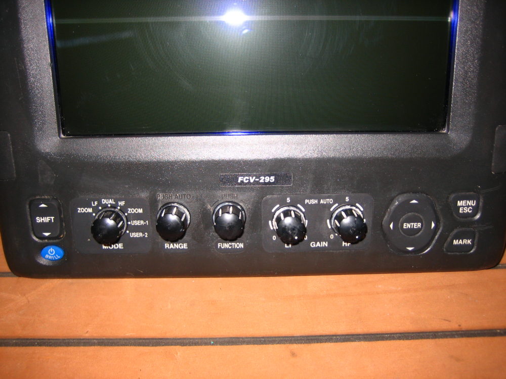 Furuno FCV-295 Color Screen Sounder Fishfinder Display is Great Shape ...