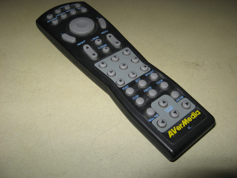 AverMedia AZ Remote Control - Free US Shipping - Max Marine Electronics