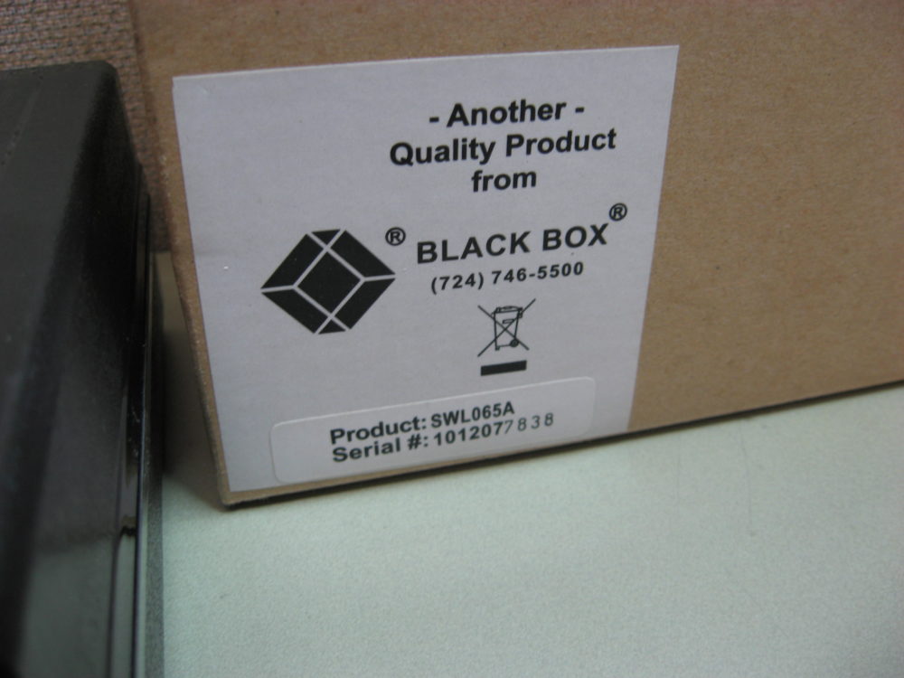 Black Box SWL065A ABC Switch - FREE US SHIPPING - Max Marine Electronics