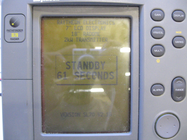 Raytheon Pathfinder SL70 Radar- Tested Good Condition (Rebuilt Display ...