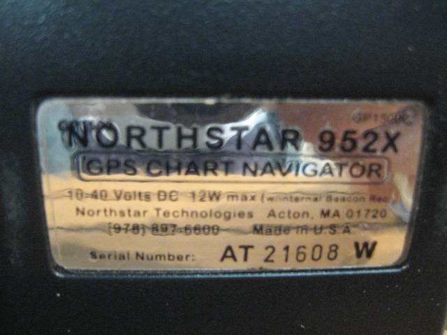 Northstar 952X WAAS Plotter Navigator Color Display With Cover NEW ...