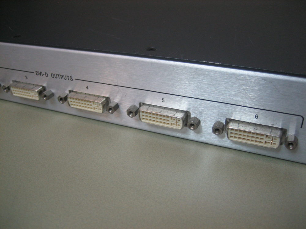 Extron DVI DA6 Plus Distribution Amplifier Splitter 1x6 Output - Max ...