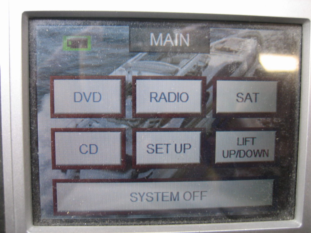 Crestron MT-1000C / MX-300 RF Handheld Touchpad Remote w/ Dock - Max ...