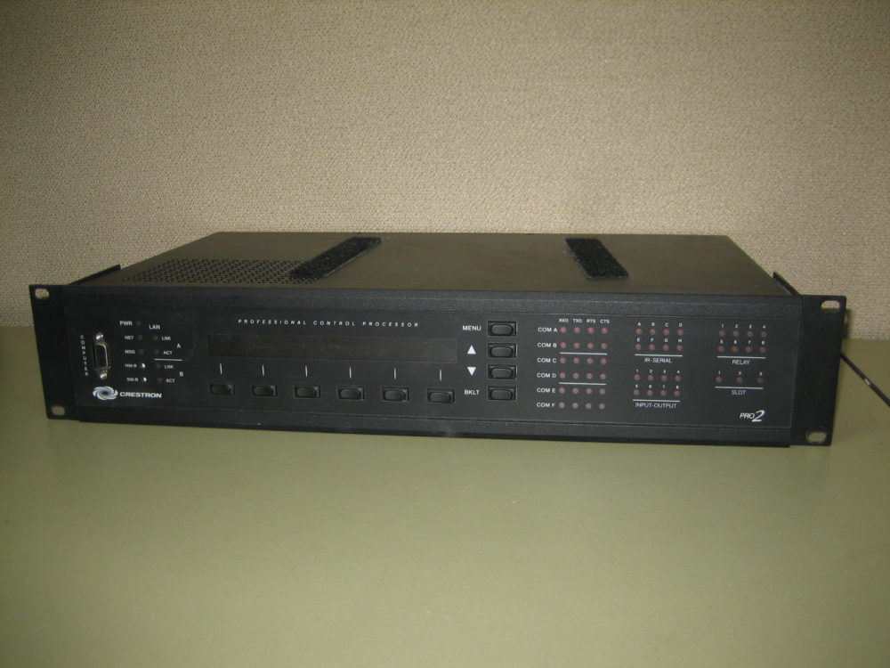 Crestron PRO2 Control System Processor w/ C2COM-2, C2ENET-1 - Max ...