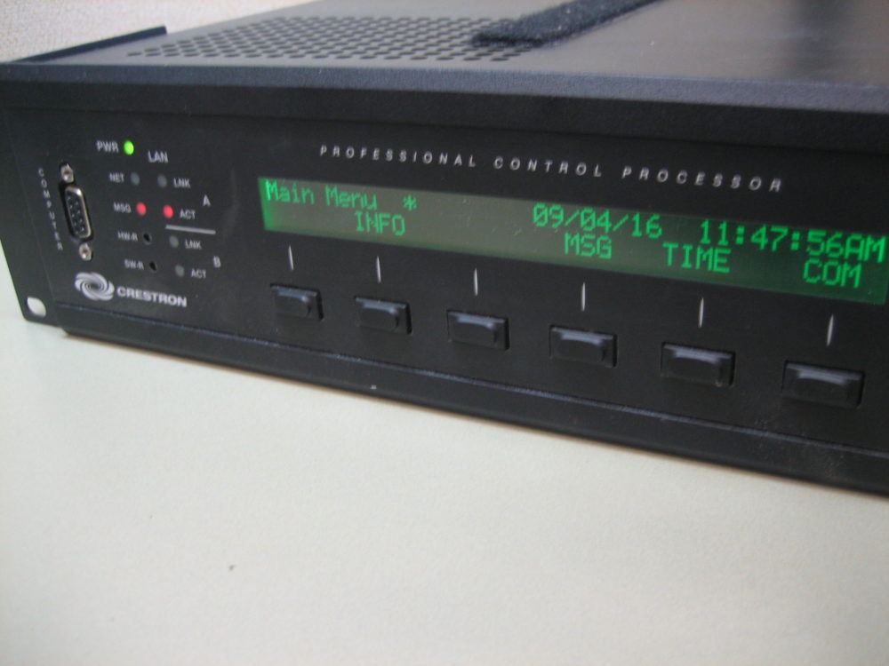 Crestron PRO2 Control System Processor w/ C2COM-2, C2ENET-1 - Max ...