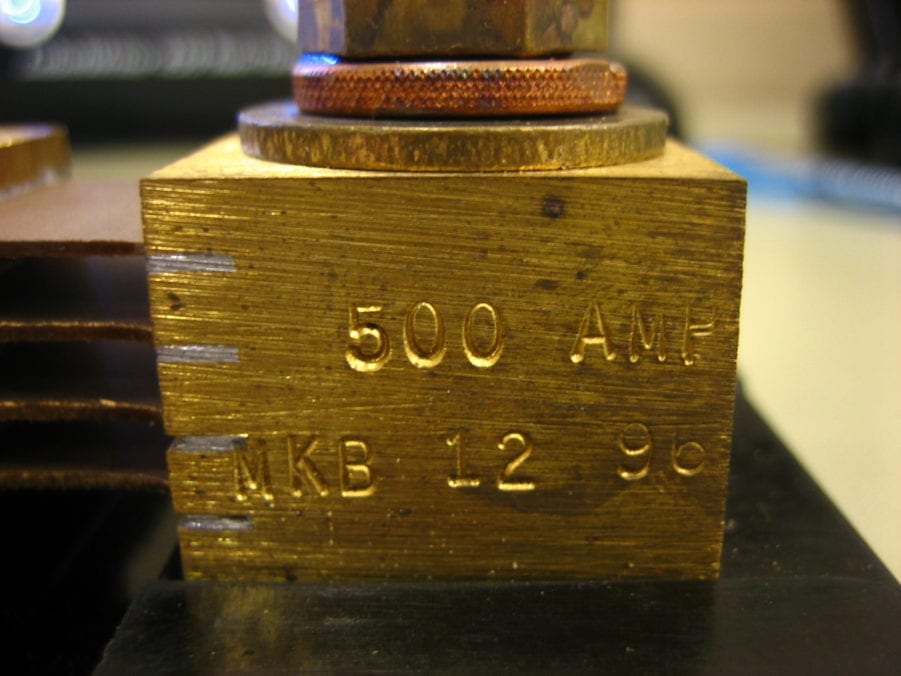 Deltec Shunt - NEW - 500 500a Amp for Marine Windlass Winch Bow ...